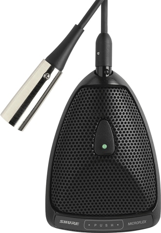 Shure MX393/C Cardioid Microflex Boundary Microphone (XLR), B - CeX (ES ...