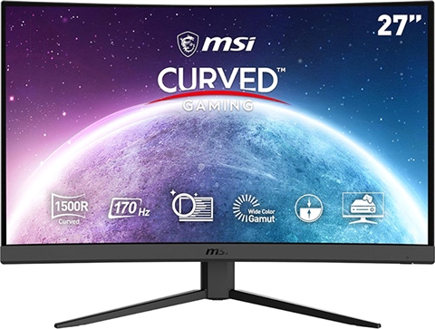 MSI G27C4 E2 27" FHD 170Hz VA Curved LED Monitor, B - CeX (ES ...