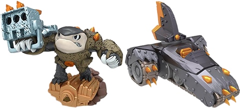 Skylanders Superchargers Shark Shooter Terrafin+Shark Tank Figure Combo ...