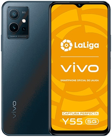 Vivo Y55 5G (4GB+128GB) - Starlight Black, Libre B - CeX (ES ...
