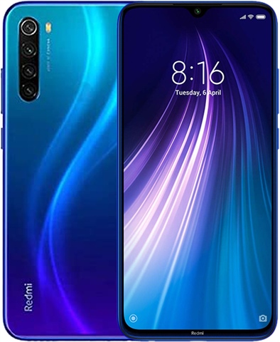 Redmi Note 8 2021 (4GB+64GB) Neptune Blue, Libre B - CeX (ES ...
